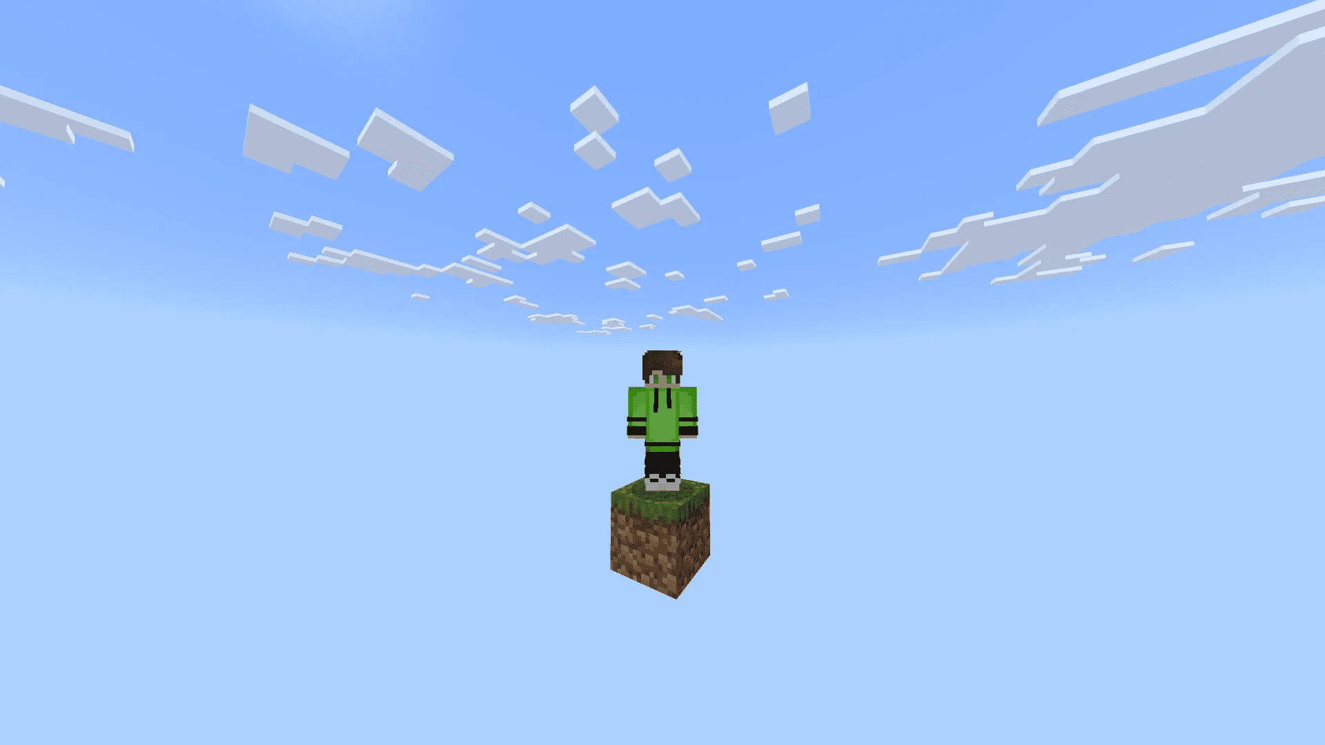 Карта One Block Map | Один блок выживание в небе [1.21]