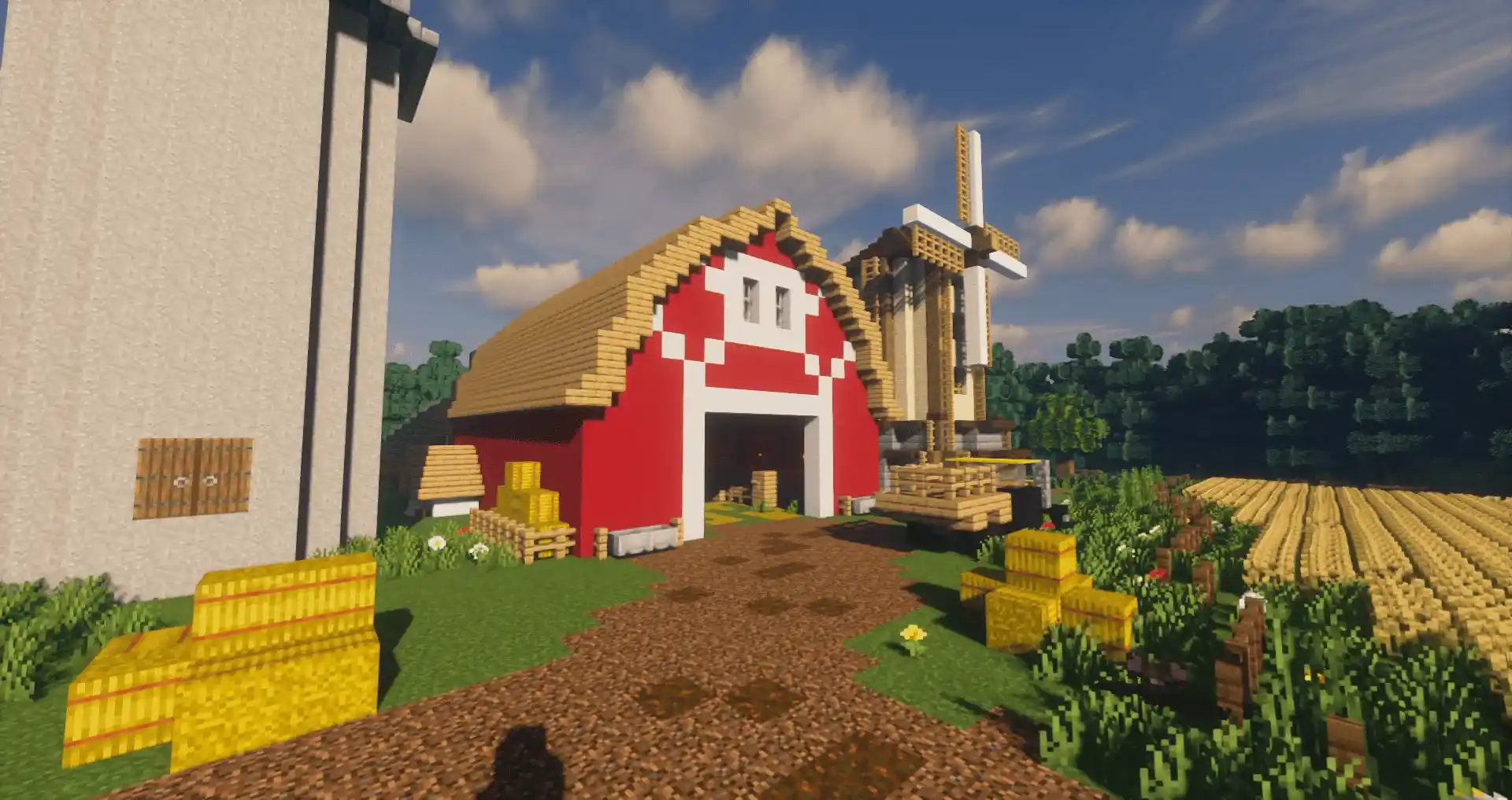 Карта The Farm для Minecraft Bedrock 1.26.0-1.26.3